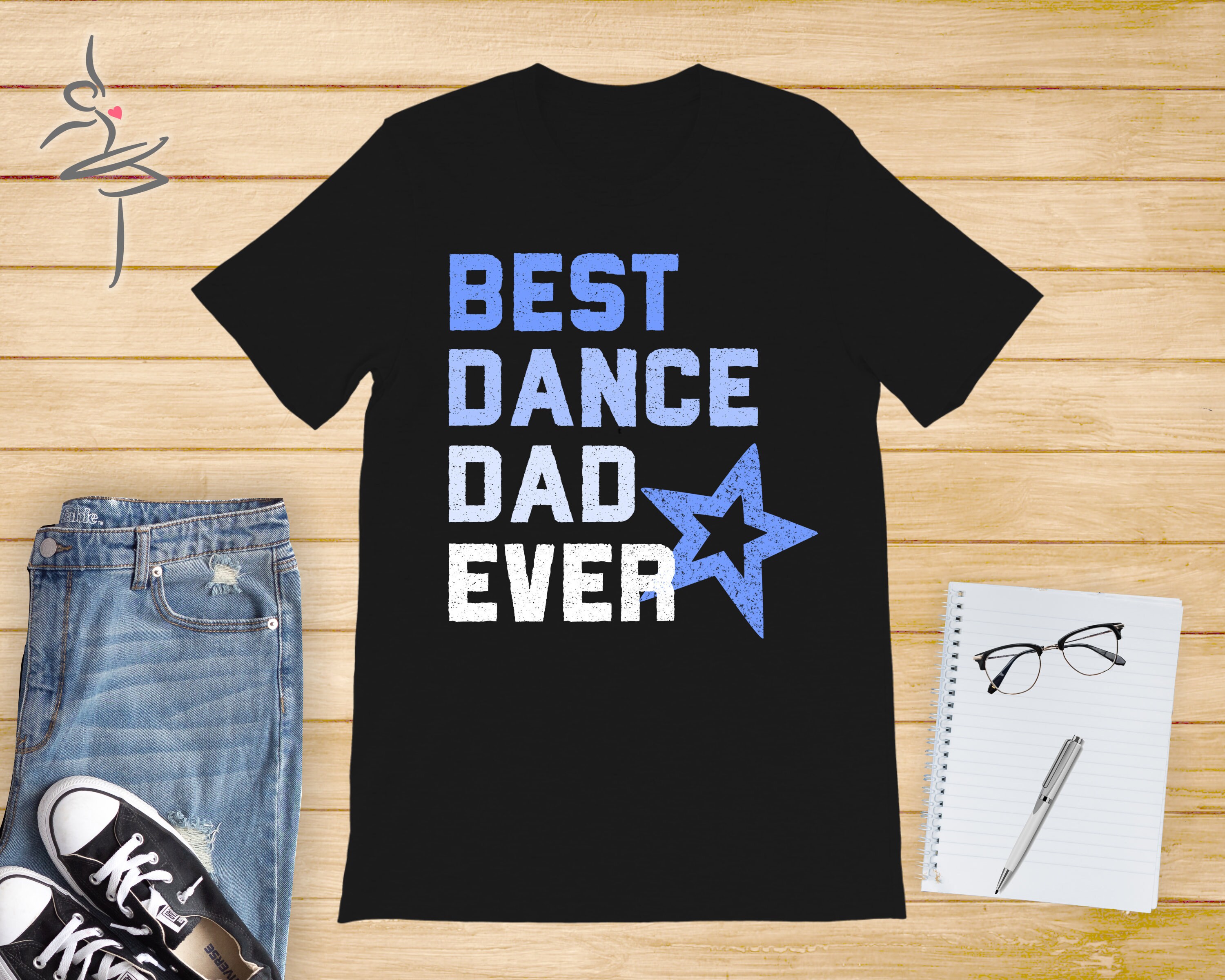 Dance Dad Shirt Father's Day Gift Best Dance Dad Ever - Etsy