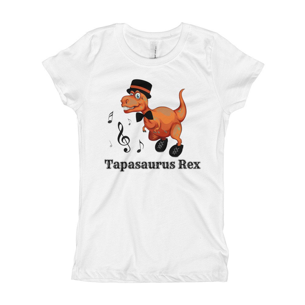 Kids Tap Dance Shirt Dancing Dinosaur Recital Gift - Etsy