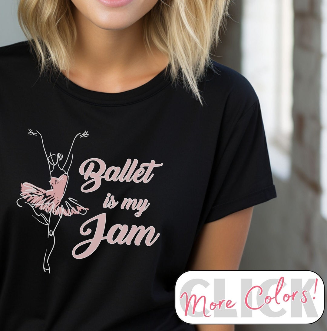Ballet T-shirt, Shirt for Ballet Dancers, Competition Dancewear, Cute ...