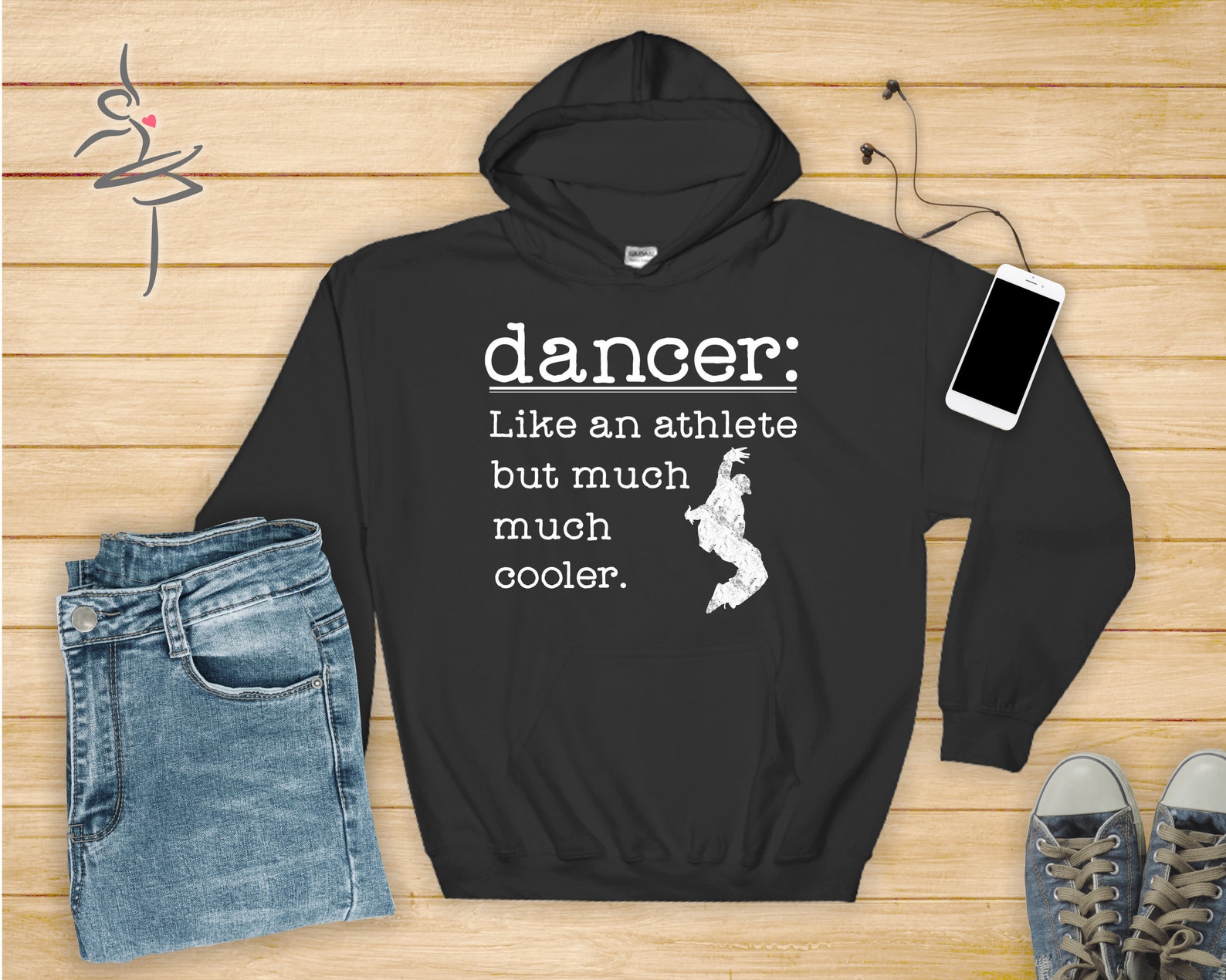 Male Dancer Hoodie: Hip Hop Dance Sweatshirt - Etsy