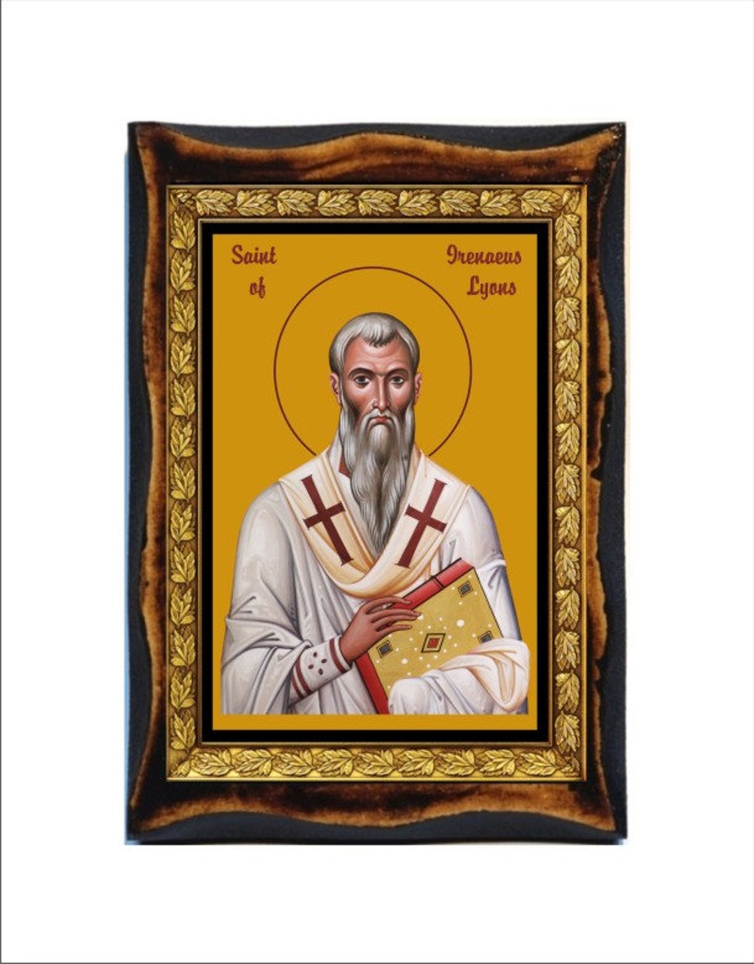 Saint Irenaeus Irénée De Lyon Saint Irenee Saint - Etsy