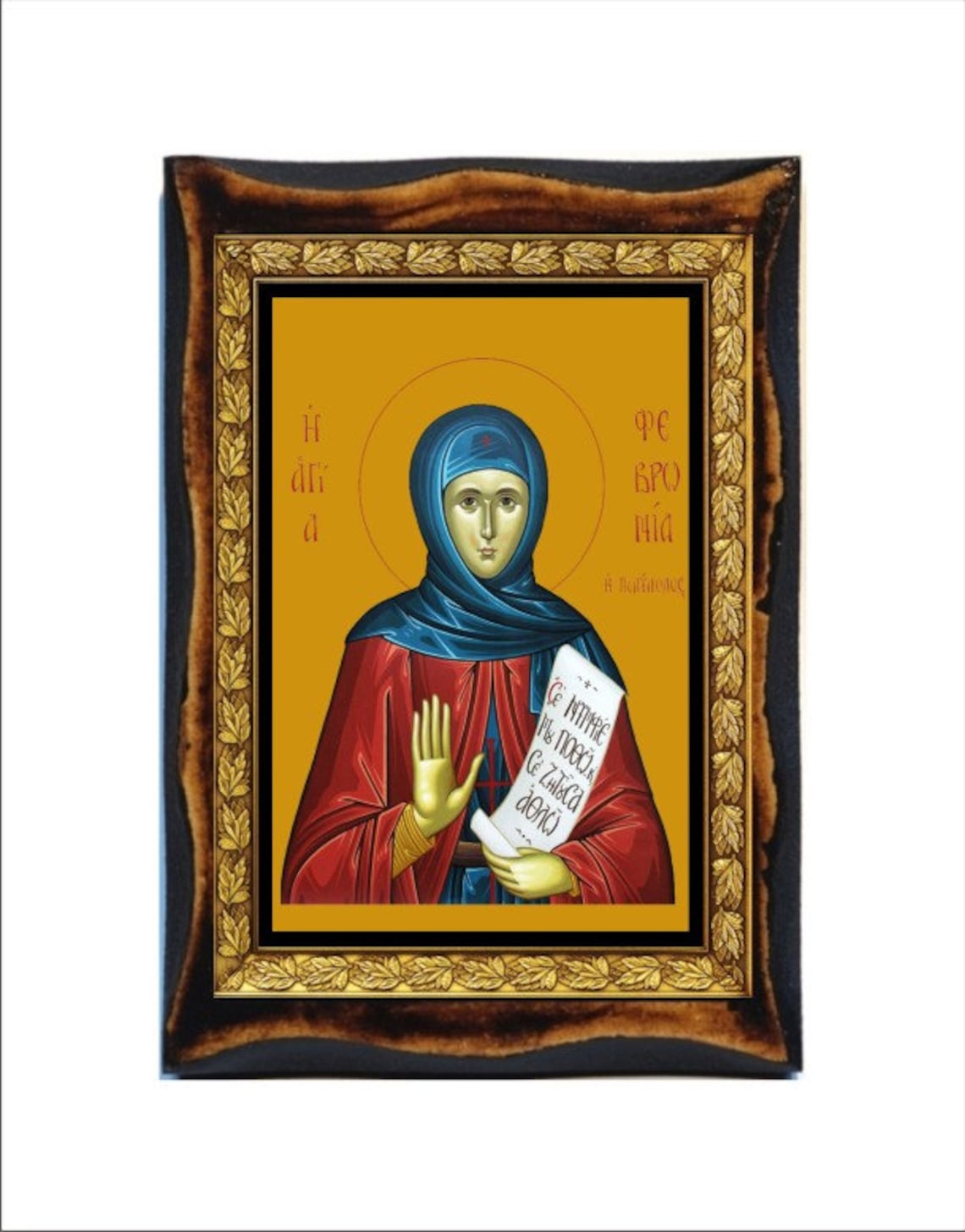 Saint Fevronia Saint Febronia Saint Fevronia of Nisibis - Etsy UK