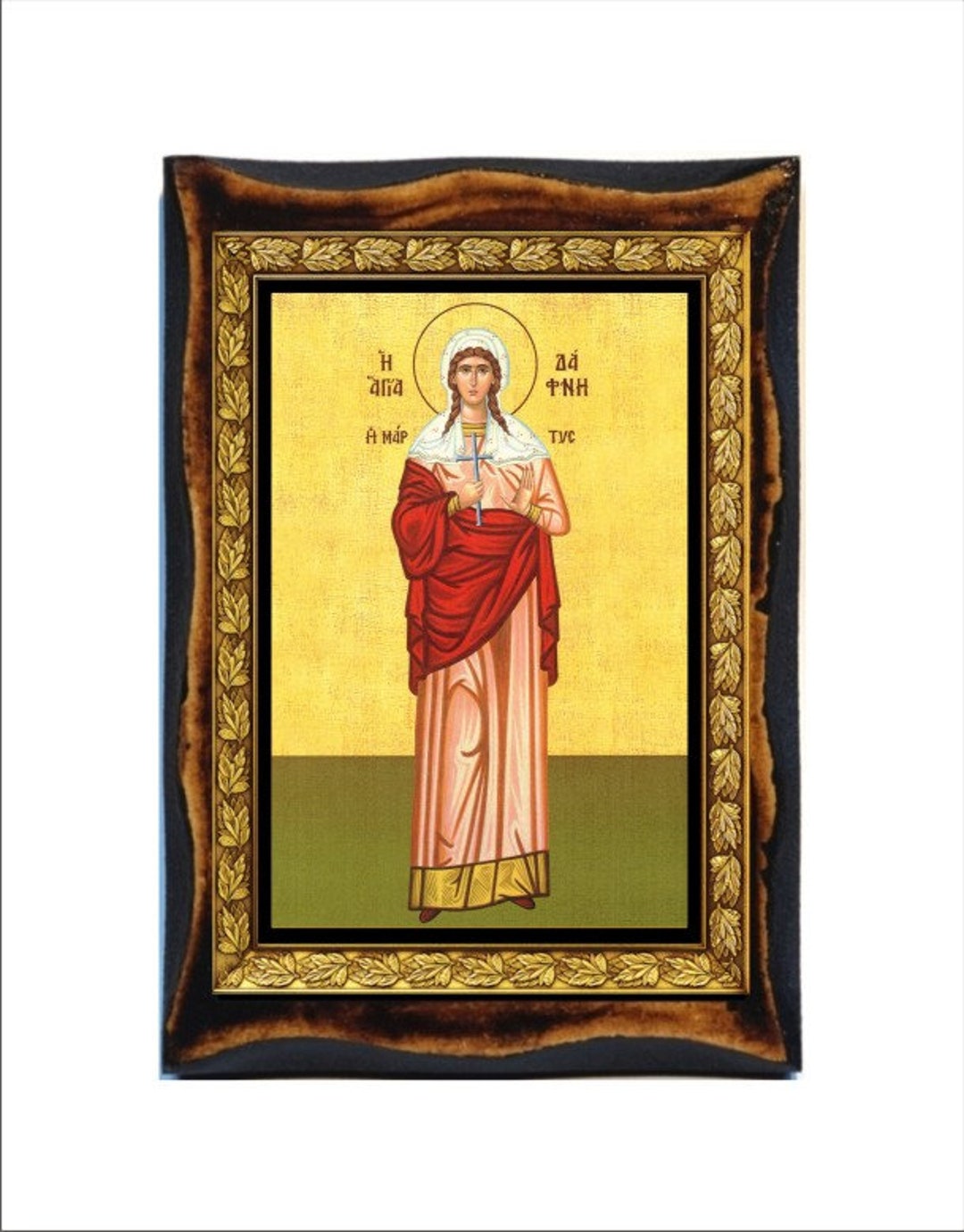 Saint Dymphna Santa Dinfna Dymphne De Geel Lily of Éire Święta Dymfna ...