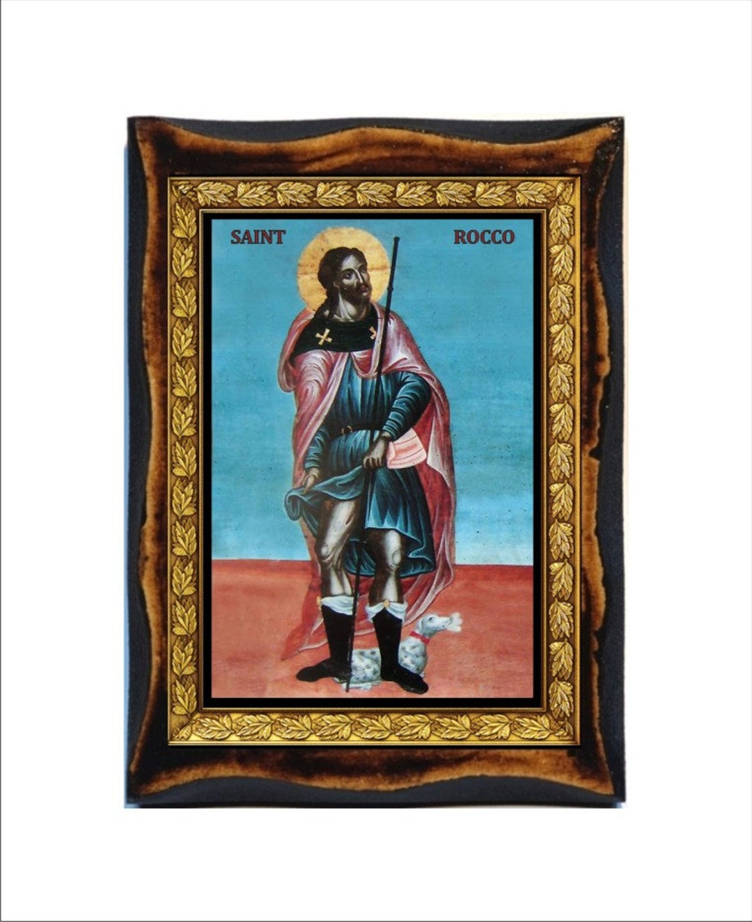 Saint Rocco Saint Roch Roch De Montpellier San Rocco - Etsy