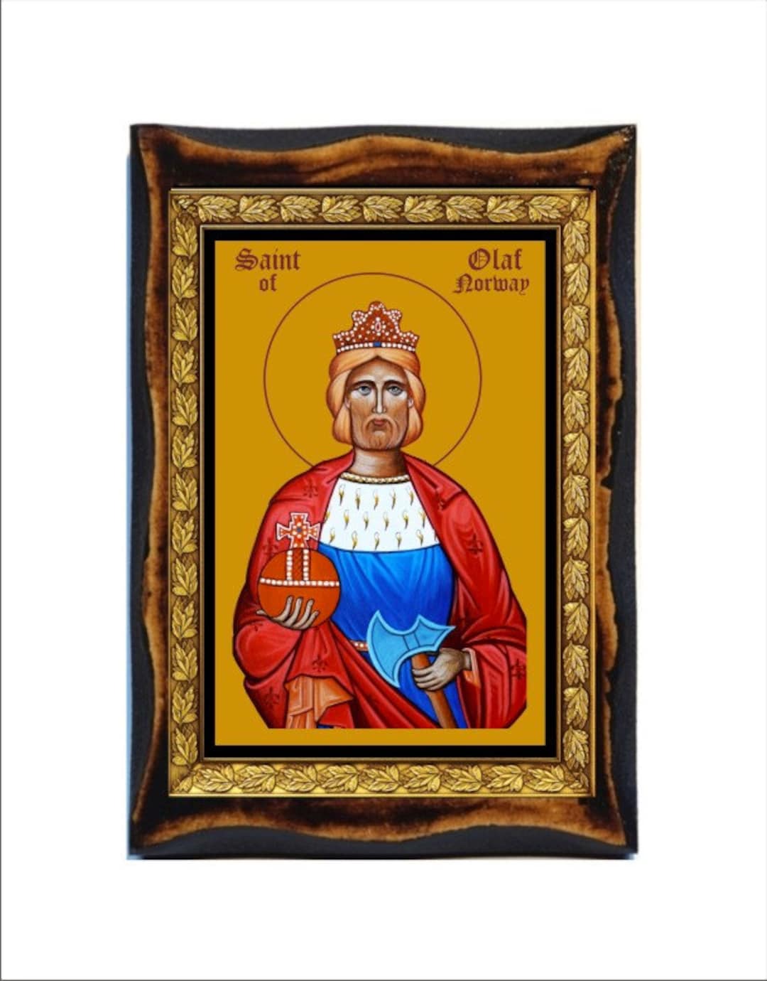 Olaf II of Norway Saint Olaf Olaf II Di Norvegia Olaf II - Etsy