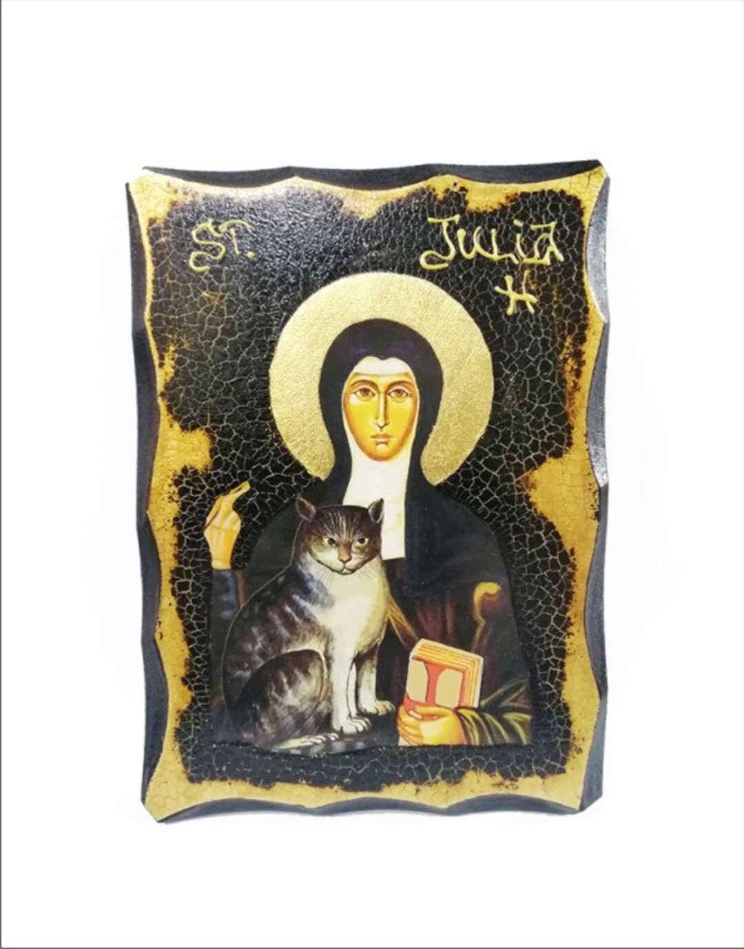 Julian of Norwich Saint Julian Juliana of Norwich Patron of Cats ...