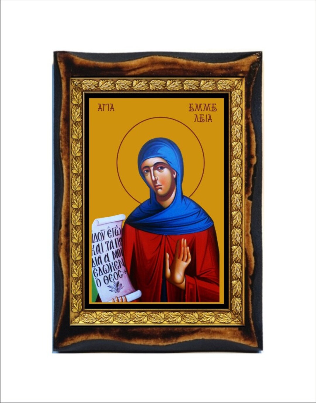 Saint Emmelia Saint Emilia Santa Emília Sainte Emilia Emmelia Handmade ...