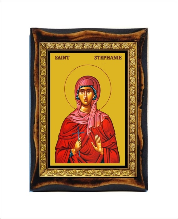Saint Stephanie Sainte Stéphanie Santa Stefana Santa - Etsy UK