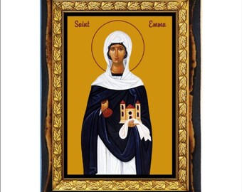 St Emma Icon - Etsy Ireland