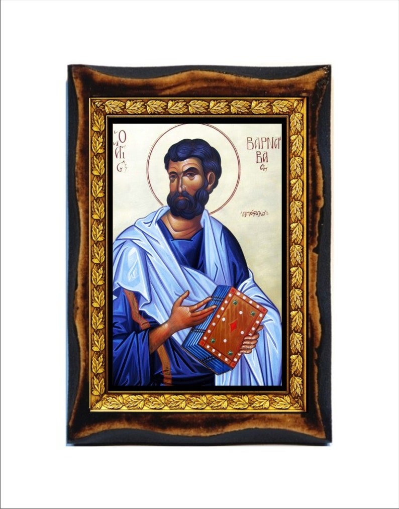 Barnabas Saint Barnabas Barnabé Apotre Bernabé Apóstol - Etsy