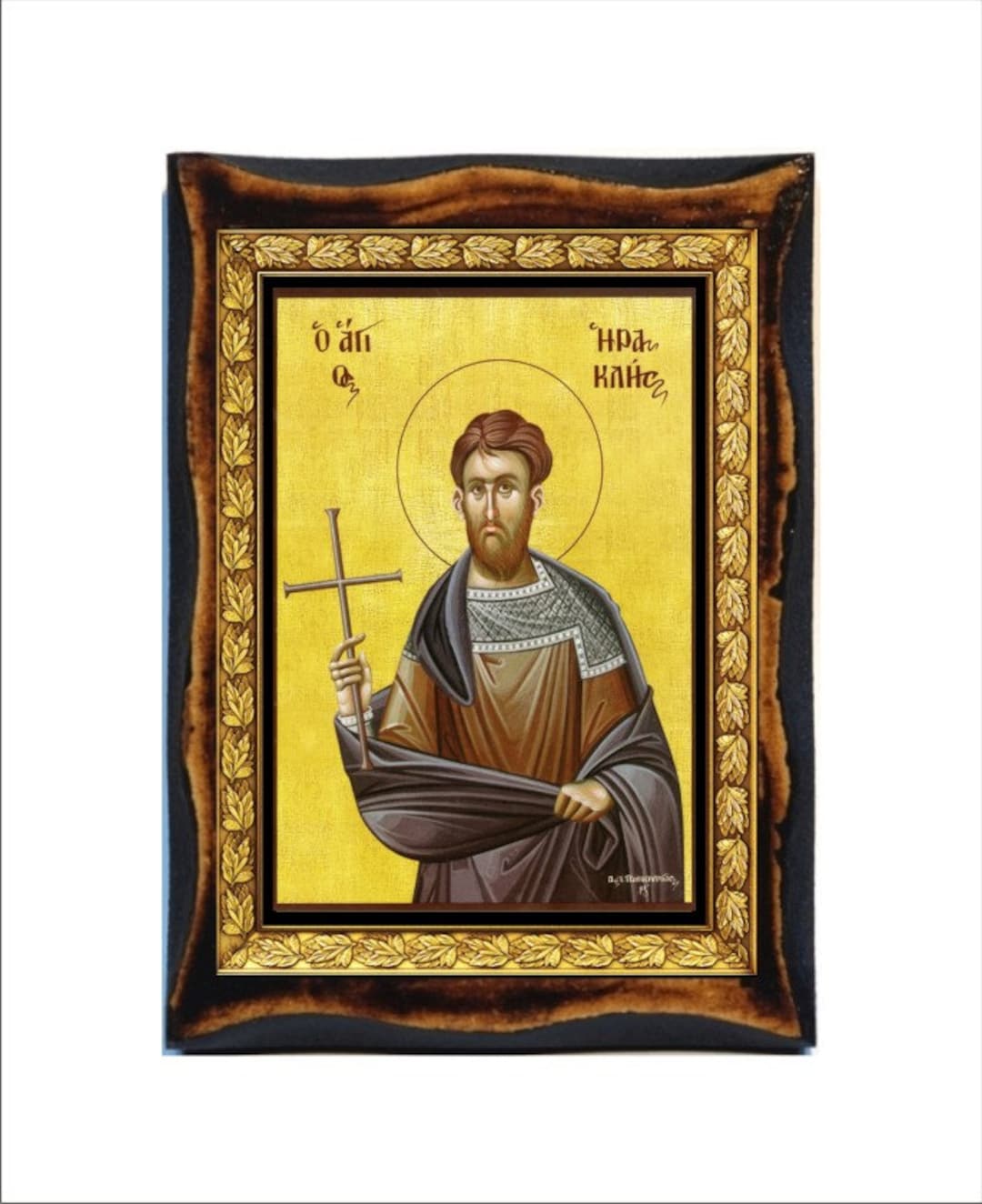 Saint Hercules Saint Heracles Santo Ercole Herakles Herkules Handmade ...