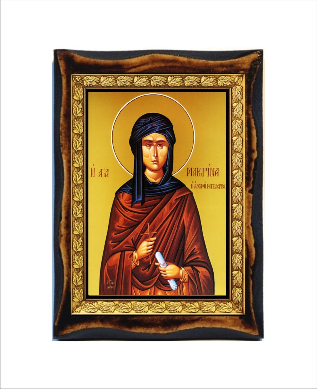 Saint Macrina Sainte Macrine Santa Macrina Святая - Etsy