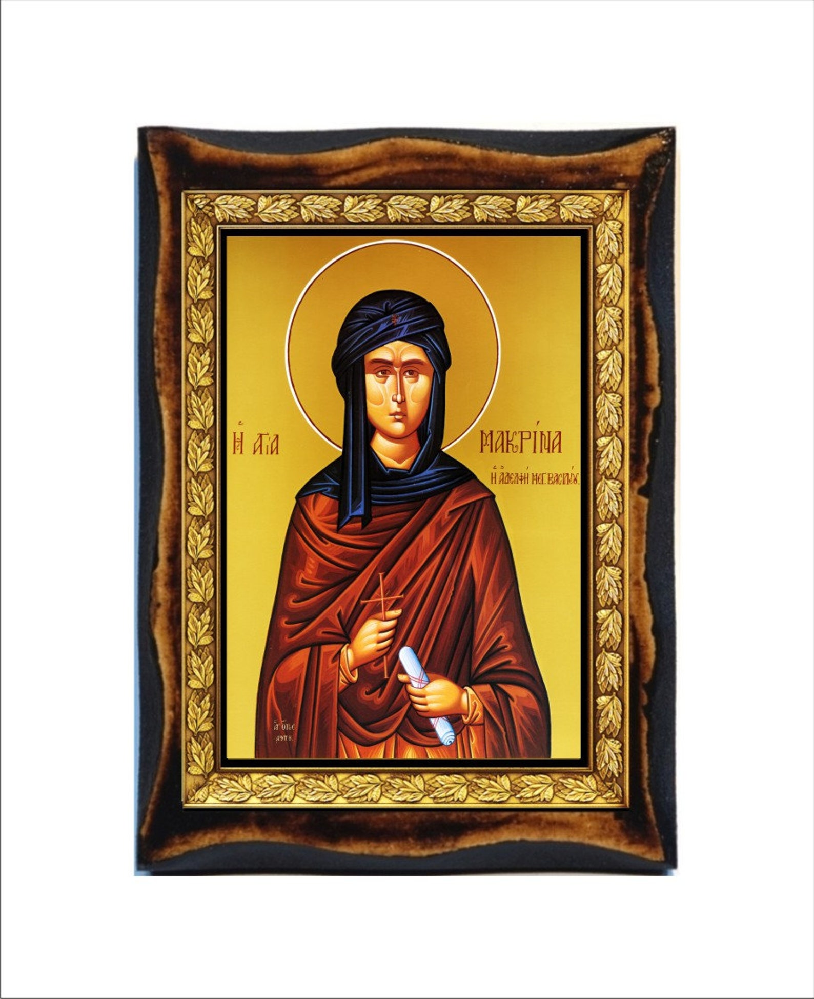 Saint Macrina Sainte Macrine Santa Macrina Святая | Etsy