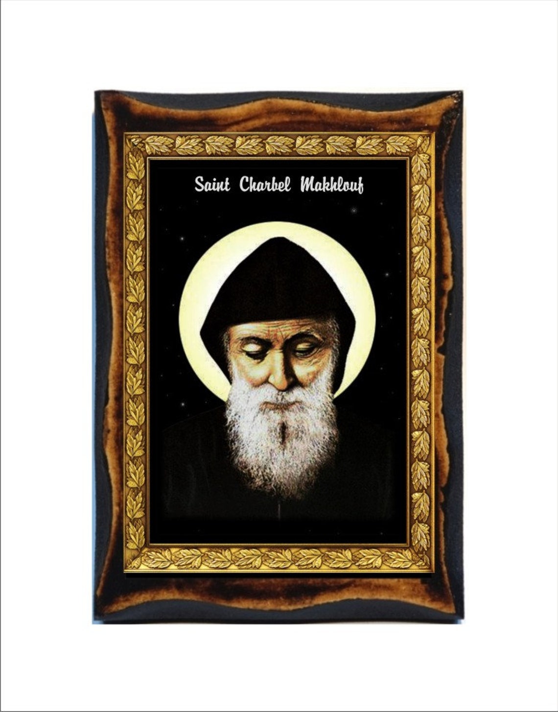 Charbel Makhlouf Saint Charbel Makhlouf Sharbel Maklouf | Etsy