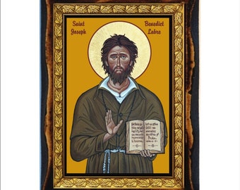 St. Benedict Joseph Labre - Etsy