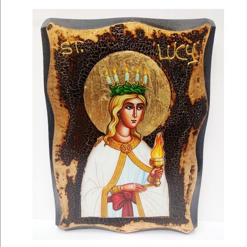 Saint Lucy Print - Etsy