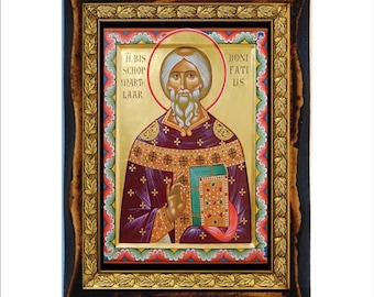 St Boniface Icon - Etsy UK