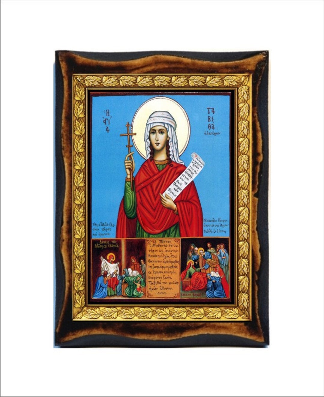 Saint Tabitha St. Tabitha the Widow, Raised From the Dead by the ...