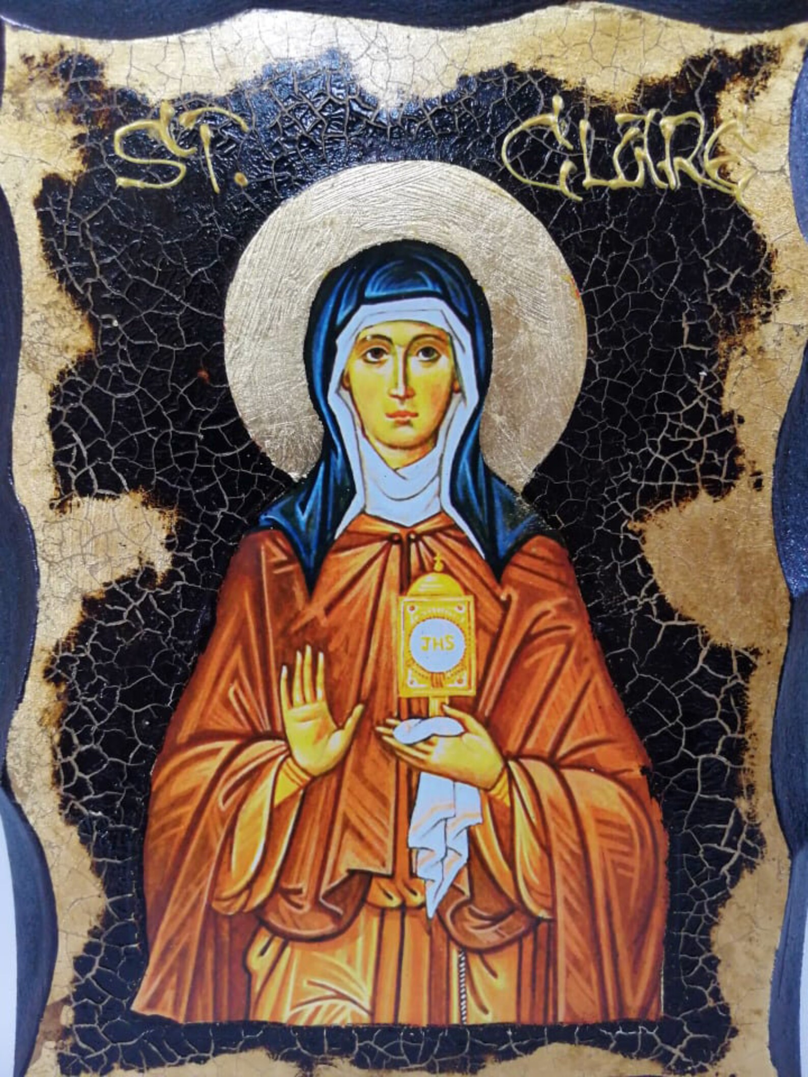 Clare of Assisi Saint Clare of Assisi Claire D'assise | Etsy
