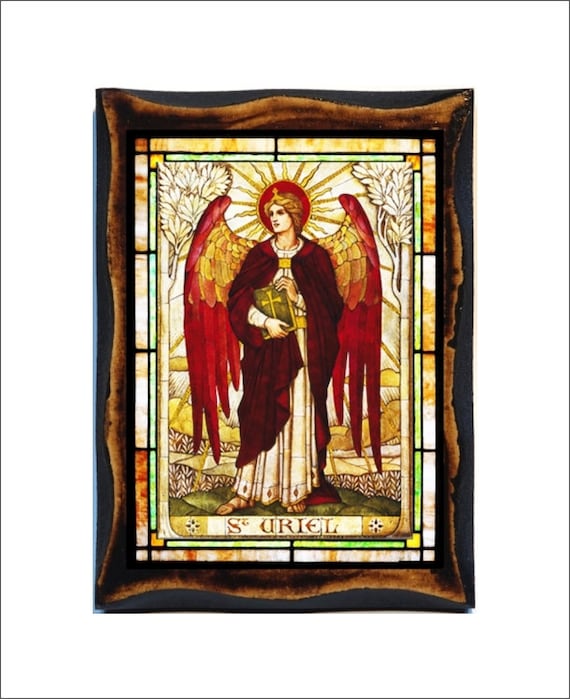 Uriel Angel Auriel Oriel Arcangelo Uriele Saint Uriel | Etsy