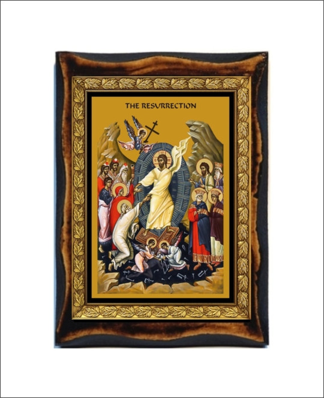 Resurrection of Jesus the Resurrection of Jesus Christ Handmade Wood ...