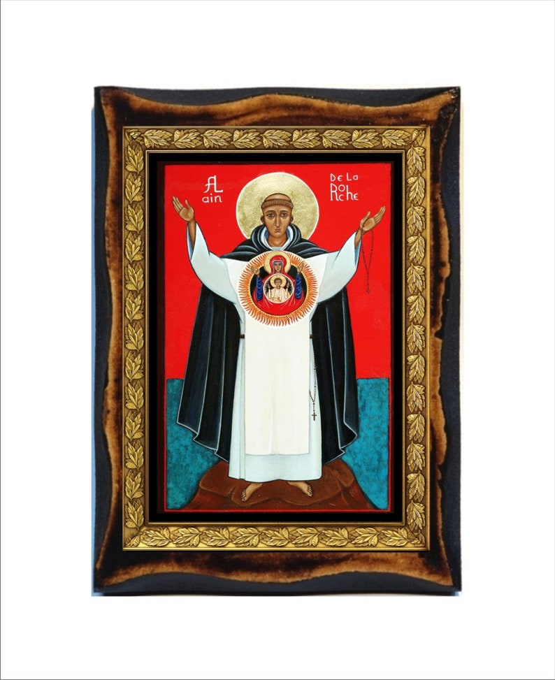 Alanus De Rupe Alain De La Roche Alano Della Rupe Alanus - Etsy