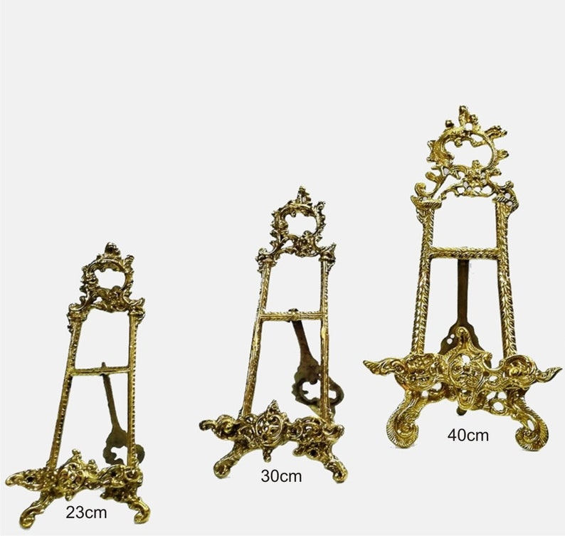 Vintage Brass Frame Stand Brass Bible Stand Victorian - Etsy