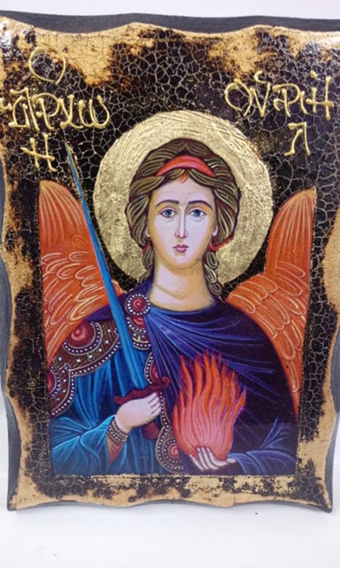 Uriel Angel Archange Ouriel Uriel Uriel Engel Arcángel | Etsy