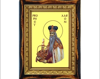 Orthodox Icon Aaron the High Priest - Etsy
