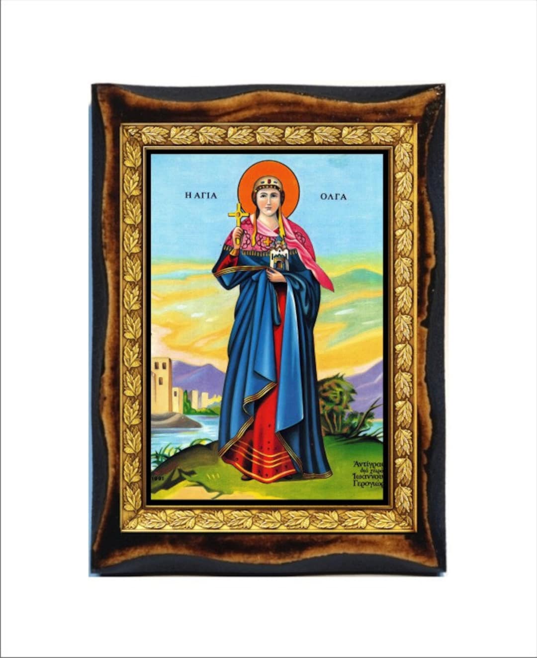 Saint Olga Olga of Kiev Santa Olga Olga Di Kiev Sainte Olga Olga De ...