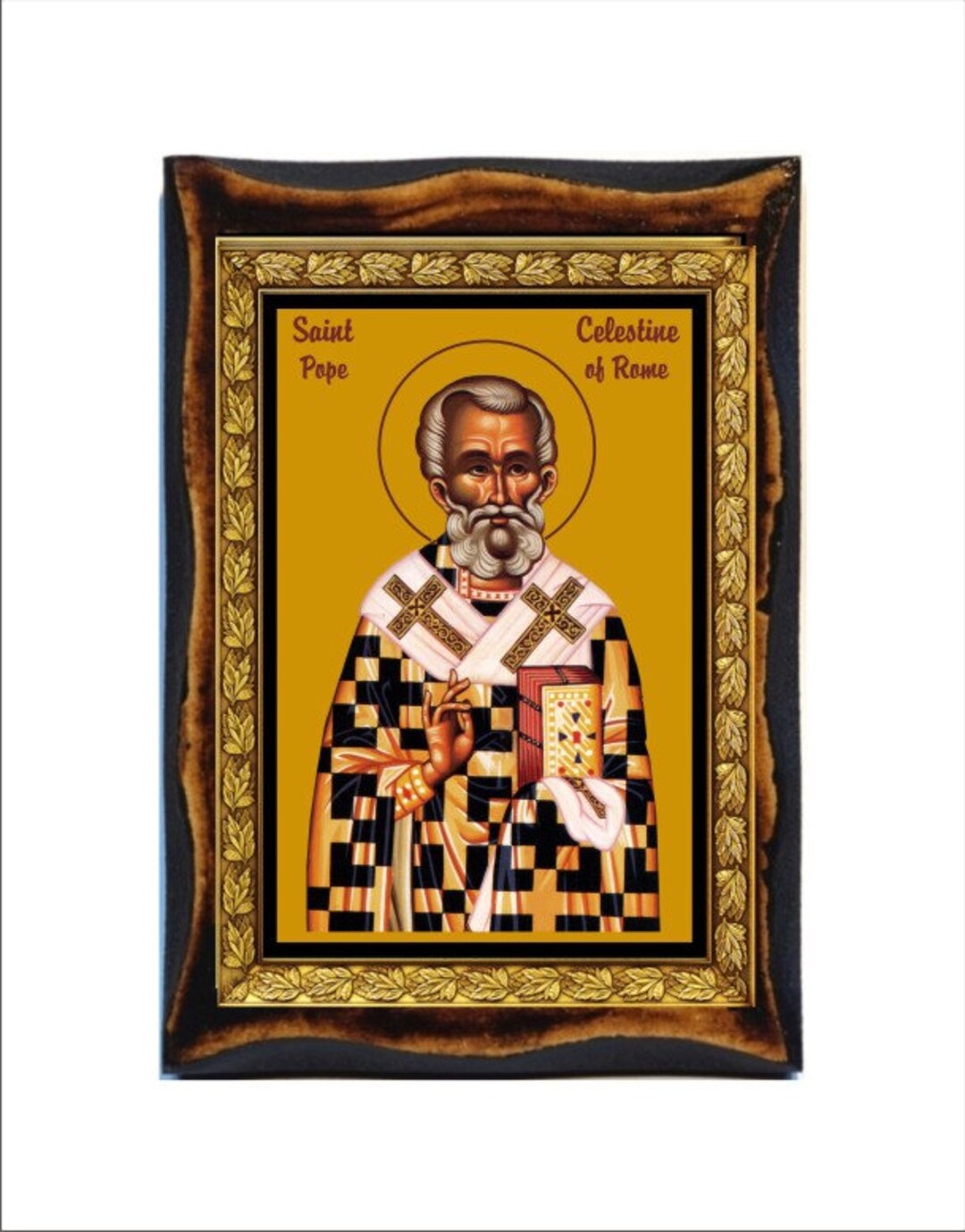 Saint Celestine Pope Celestine I Papa Celestino I Celestin I San ...