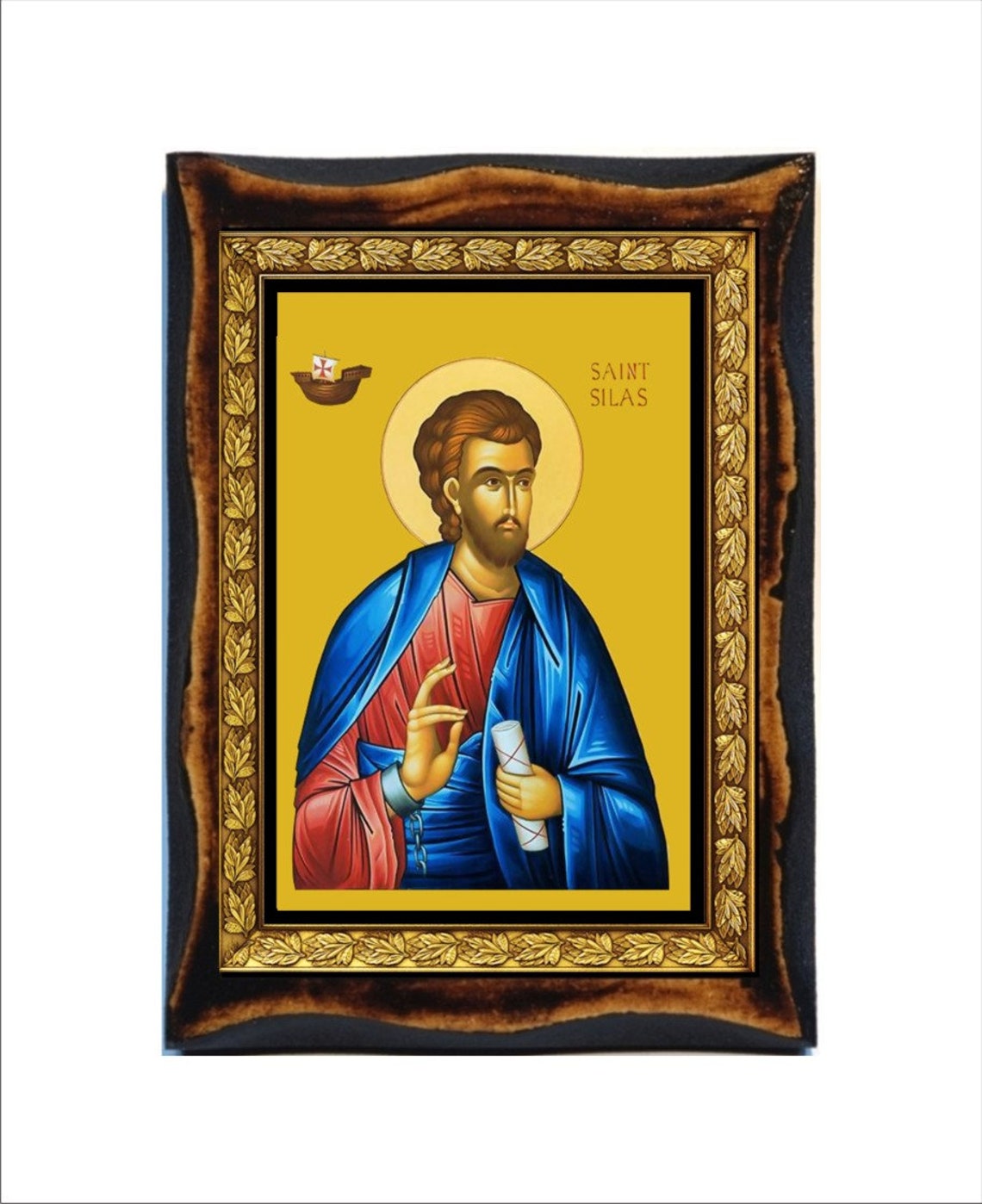 Saint Silas Saint Silvanus Silas Apóstol San Silvano - Etsy