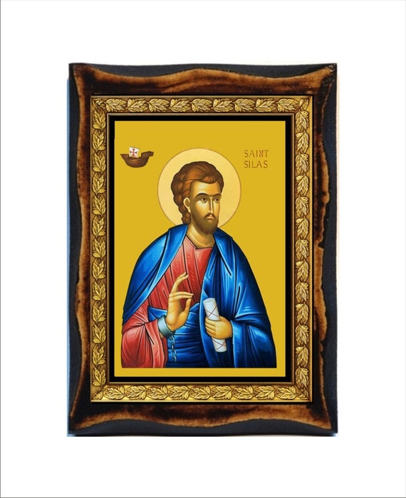 Saint Silas Saint Silvanus Silas apóstol San Silvano | Etsy