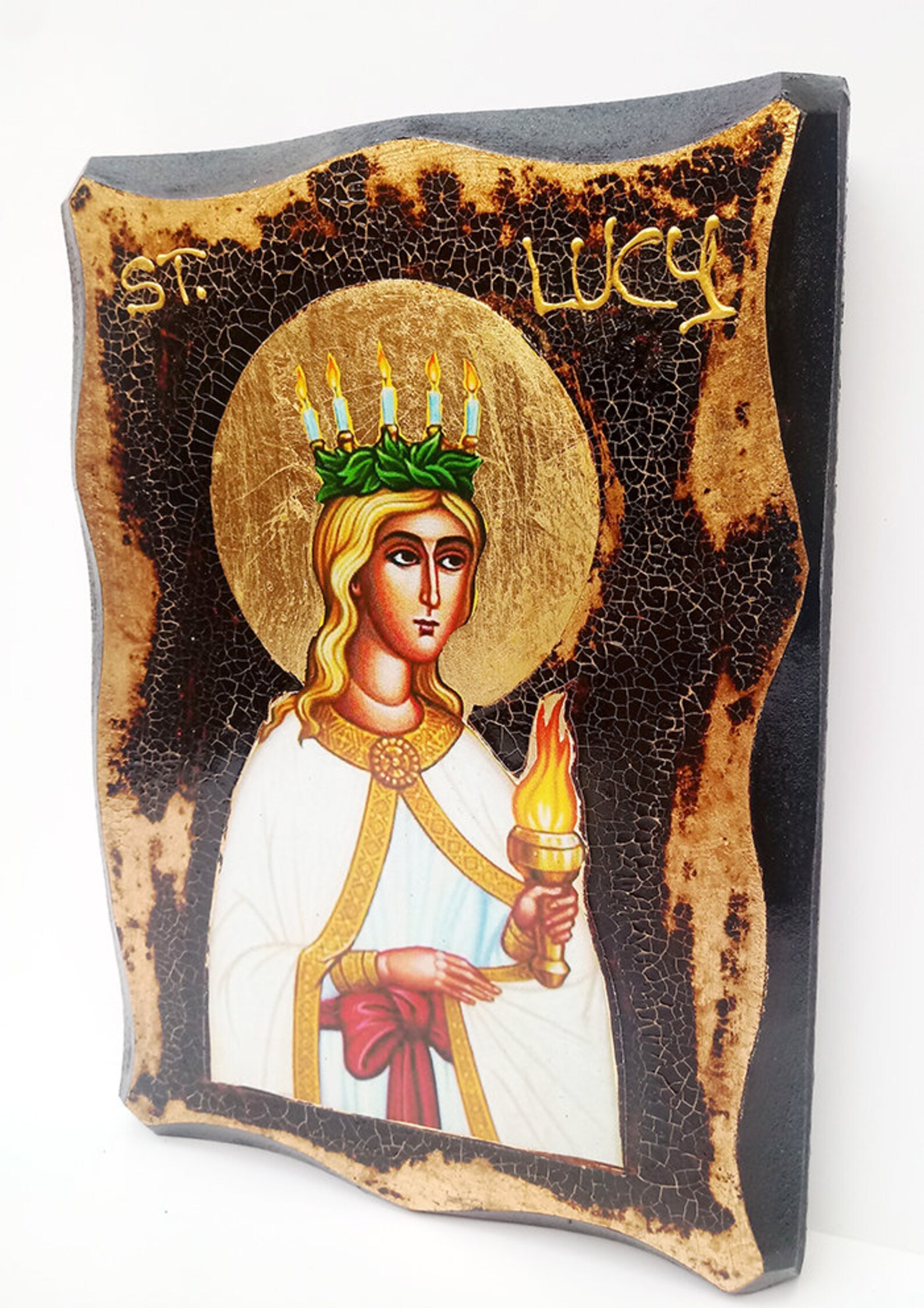 Saint Lucy Saint Lucia Lucia of Syracuse Sainte Lucie - Etsy