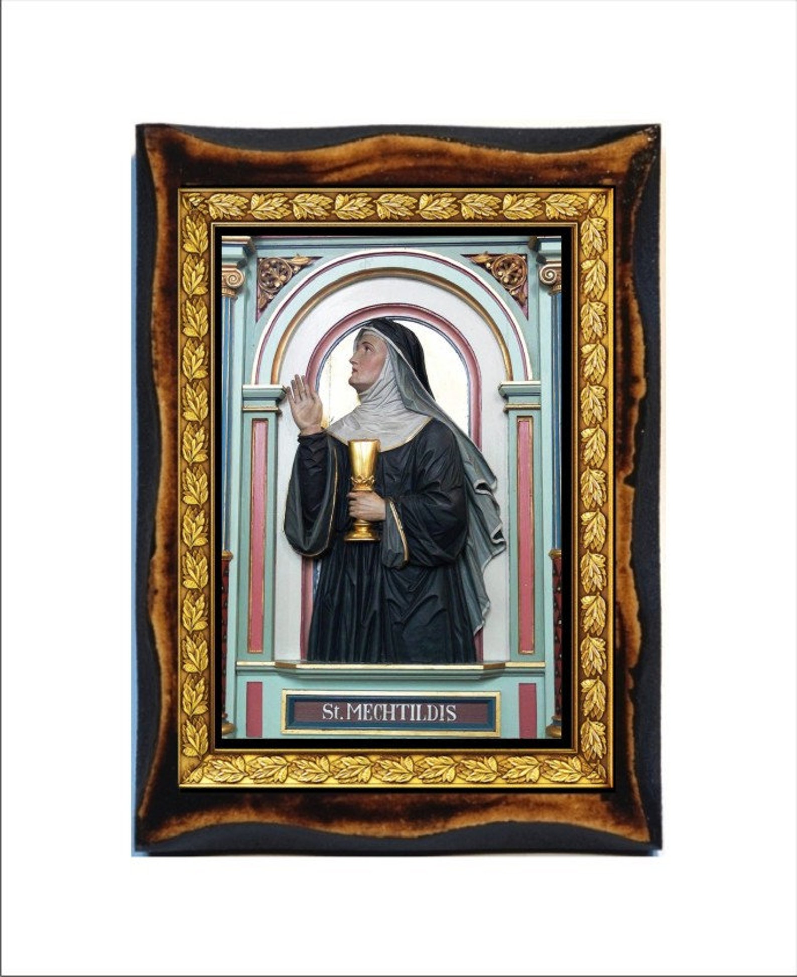 Saint Mechtilde Saint Mechtilde of Hackeborn Santa Matilde - Etsy