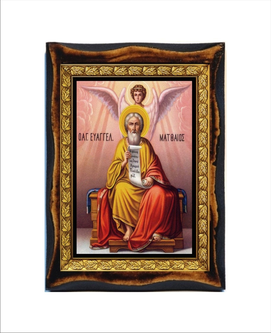 Matthew the Apostle Saint Matthew Saint Matthieu Mateo - Etsy