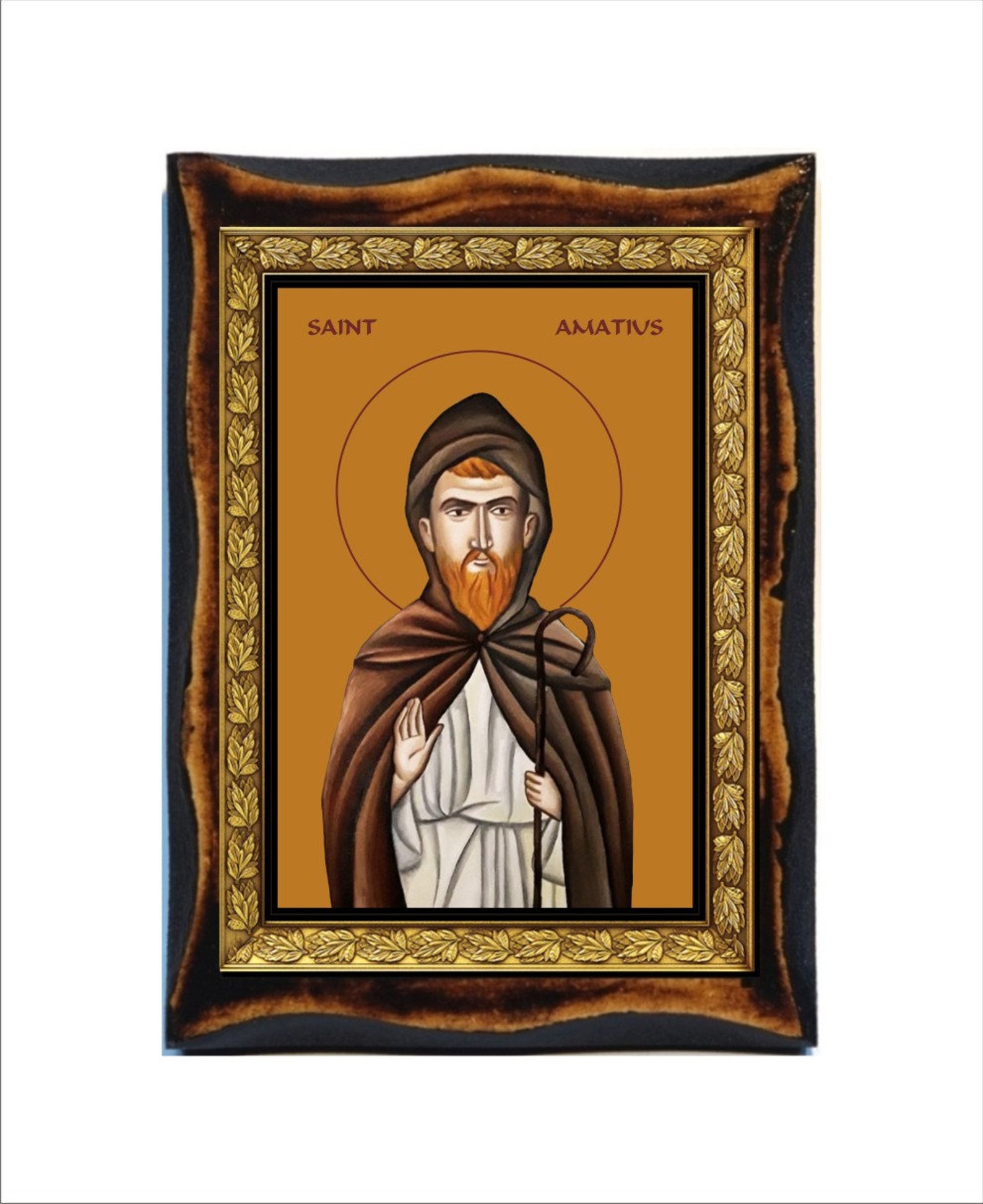 Saint Amatius San Amazio Heilige Amandus Saint Amandus - Etsy Schweiz