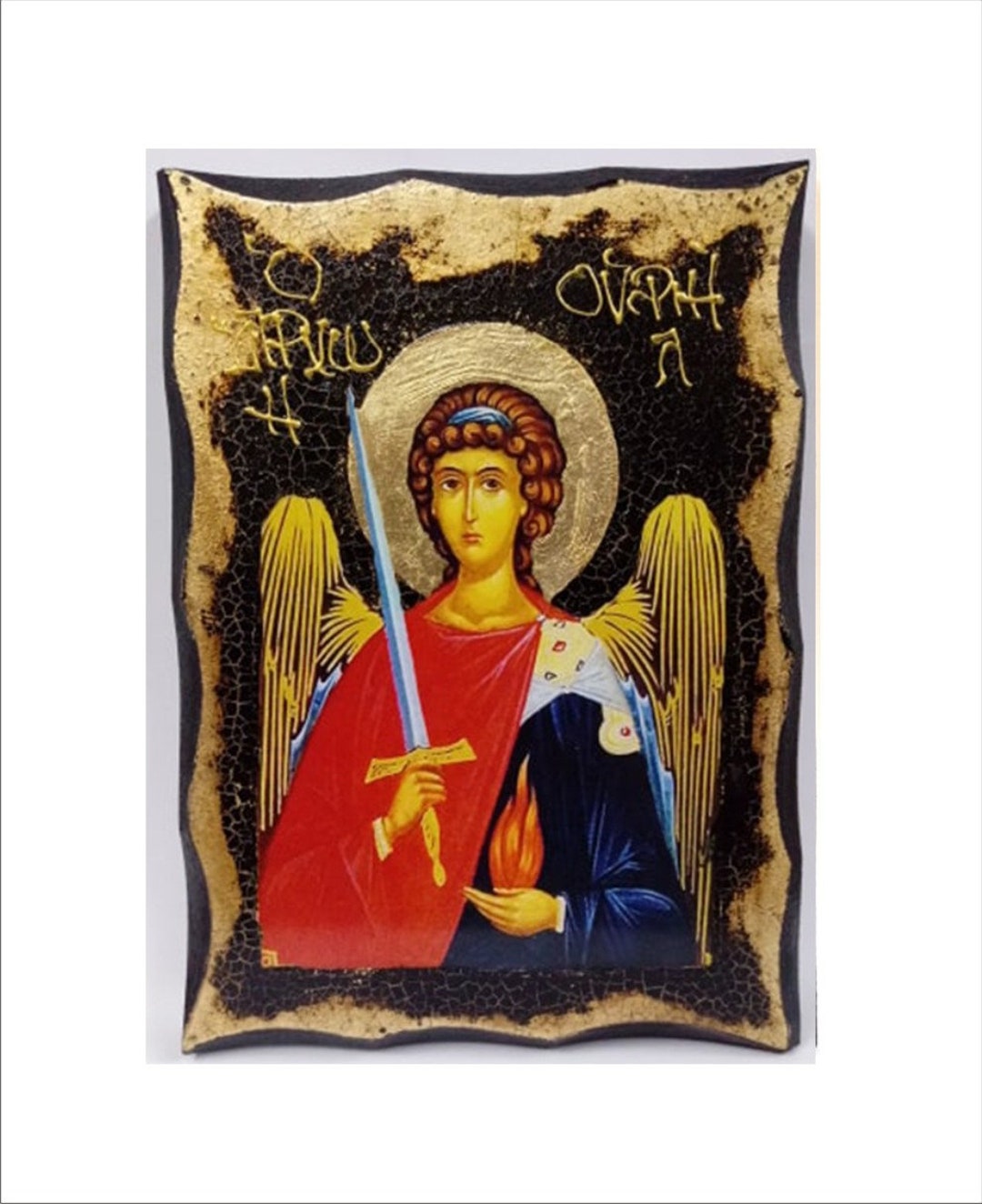 Uriel Angel Archange Ouriel Uriel Uriel Engel Arcángel - Etsy España