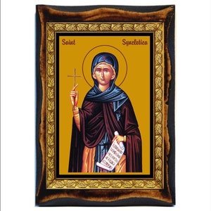 Syncletica of Alexandria Santa Sincletica Saint Syncletica Sincletica ...