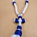 Prayer Rope 50 Knots in White and Blue Color for Hand Prayers - Etsy