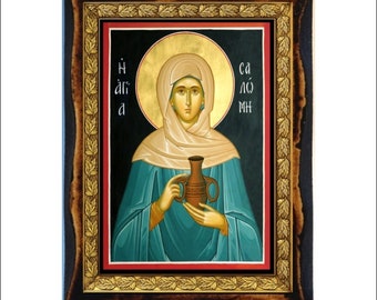 St Salome Icon - Etsy
