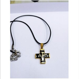 Christogram Cross Gold and Black Christogramme Croix Christusmonogramm ...