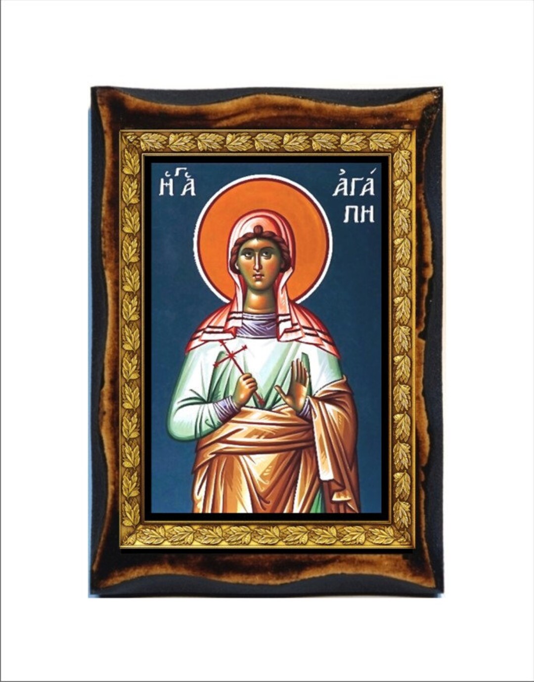 Saint Agapi Sainte Agape Santa Ágape Santa Agape - Etsy