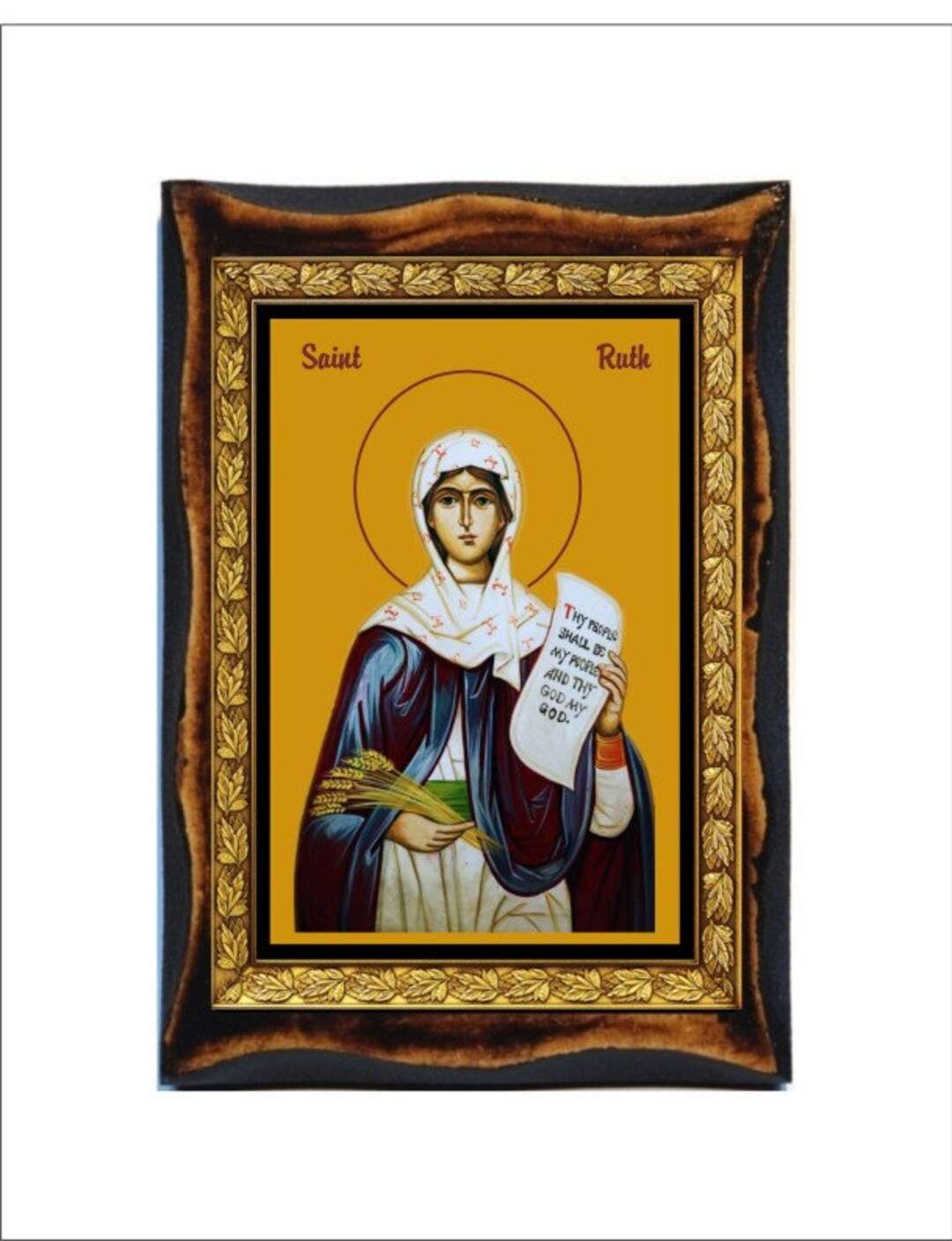 Saint Ruth Sainte Ruth Santa Rut Santa Rute Rut Ruth - Etsy