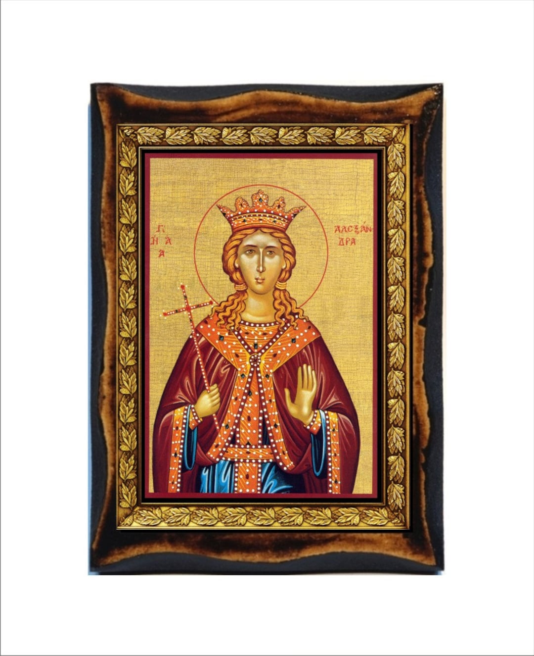 Saint Alexandra Alessandra Da Roma Sainte Alexandra - Etsy