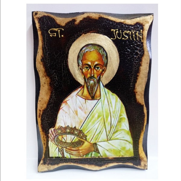 Justin Martyr Icon - Etsy