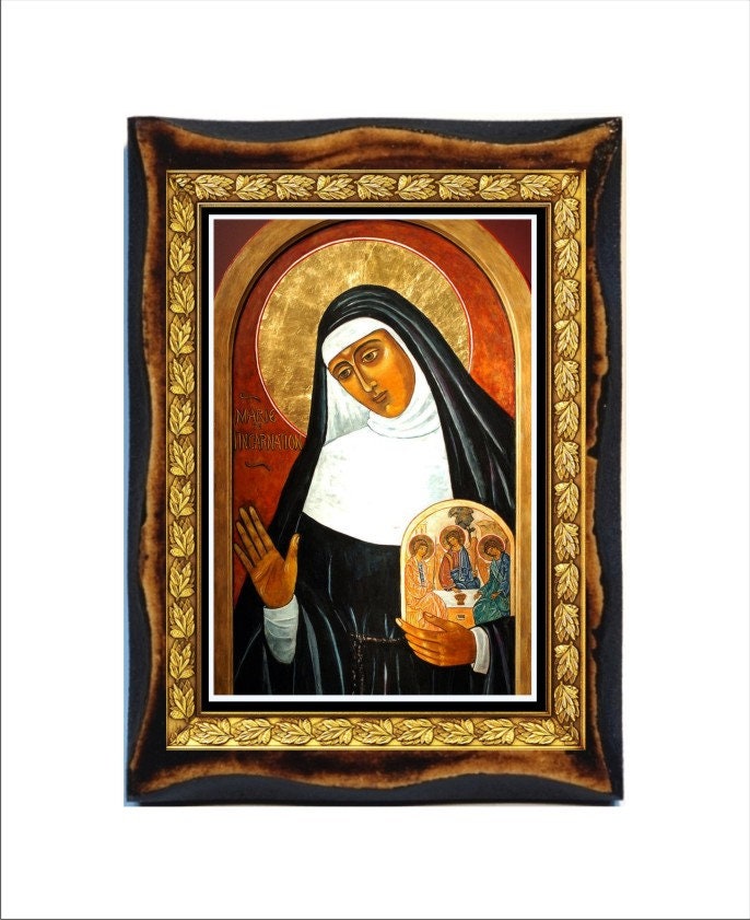 Saint Marie of the Incarnation Marie de l'Incarnation | Etsy