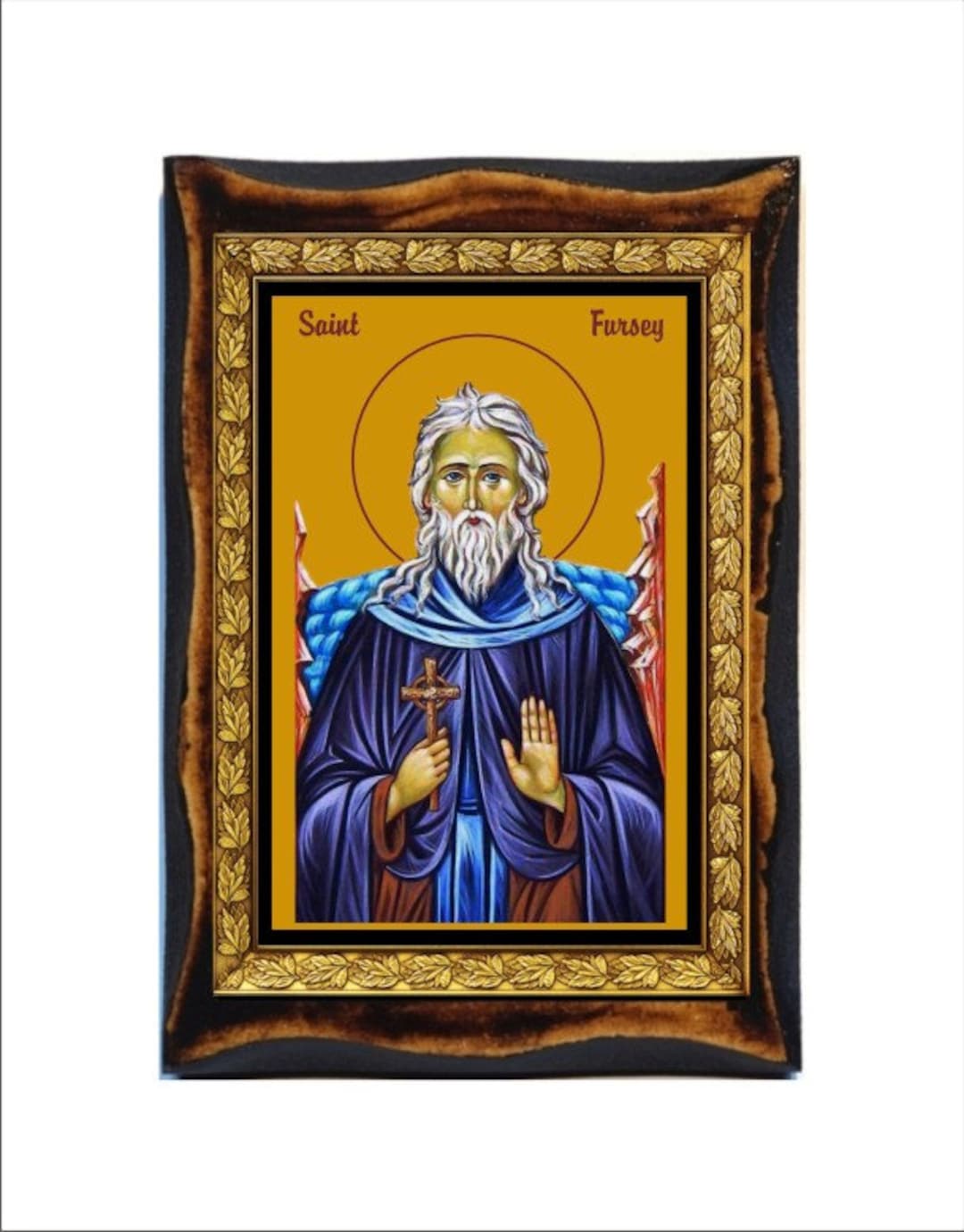 Saint Fursey San Furseo Fursy De Peronne Fursa San Fursa Furzeusz ...