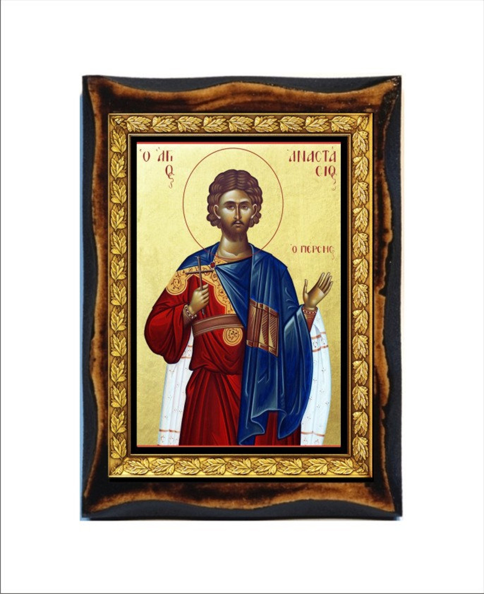 Anastasius of Persia Saint Anastasius Anastasio il | Etsy