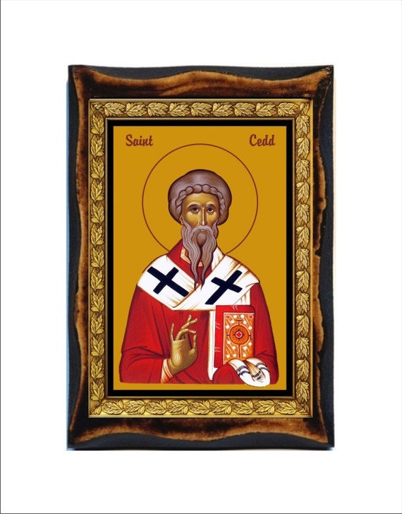 Saint Cedd Saint Cedde San Cedda Ceda de Lastingham | Etsy